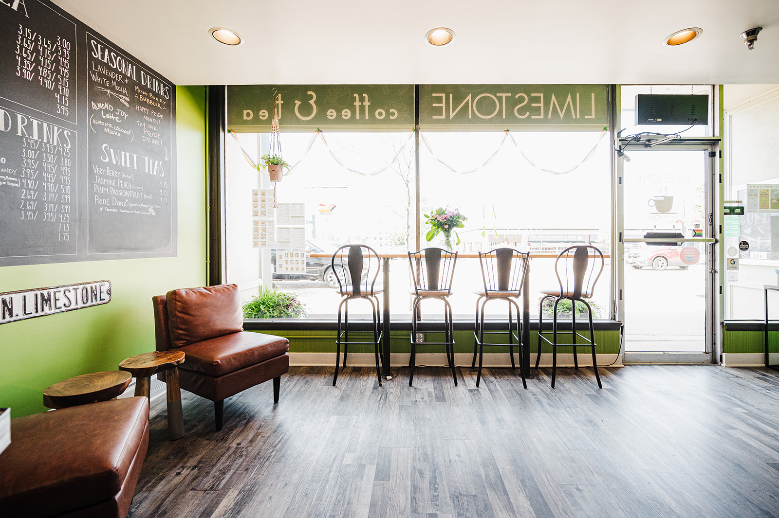 LIMESTONE COFFEE & TEA at the Riverside Commons